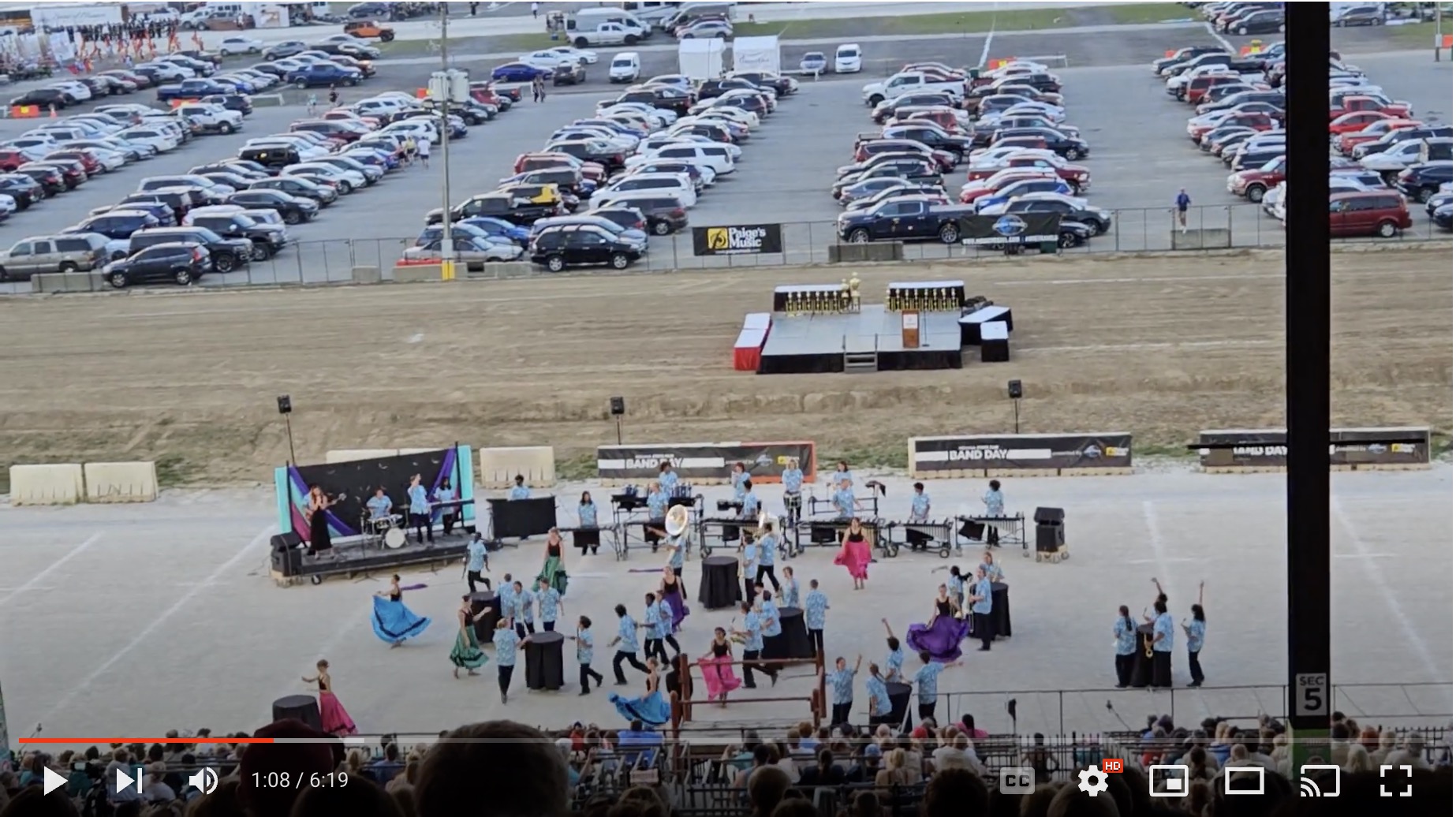 The Sound of West Side State Fair Band Day Night Show 2023 "Havana ...